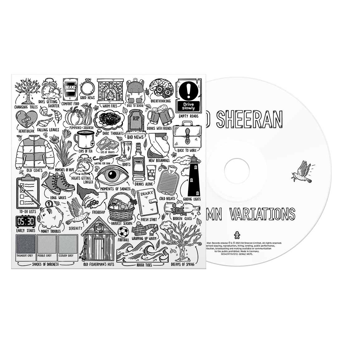 Autumn Variations CD Ed Sheeran Autumn Variations CD Ed Sheeran