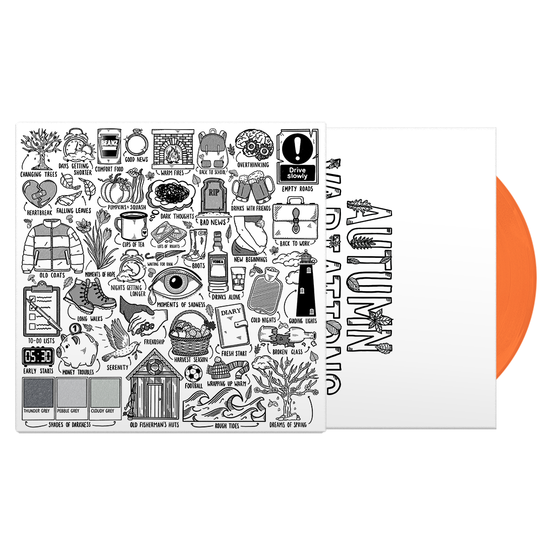 Autumn Variations Harvest Orange Vinyl – Ed Sheeran